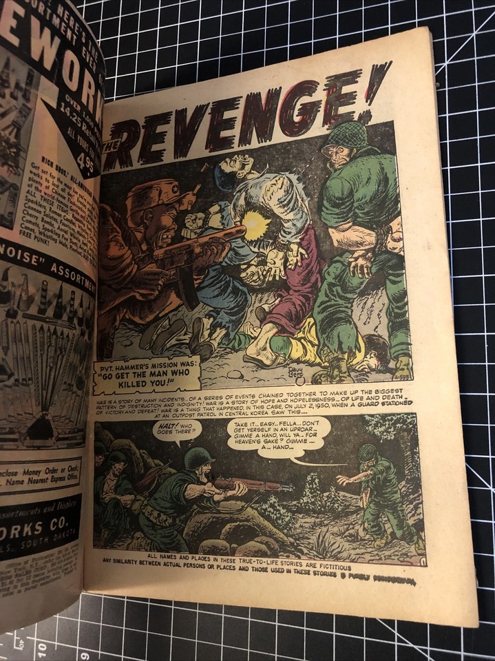 War Action Comics #4 Comic (ATLAS, 1952, GOLDEN AGE WAR) b20 | eBay