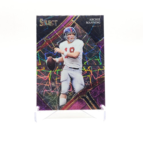2023 Select Draft Picks #178 Archie Manning (Purple Lazer Prizm) | eBay