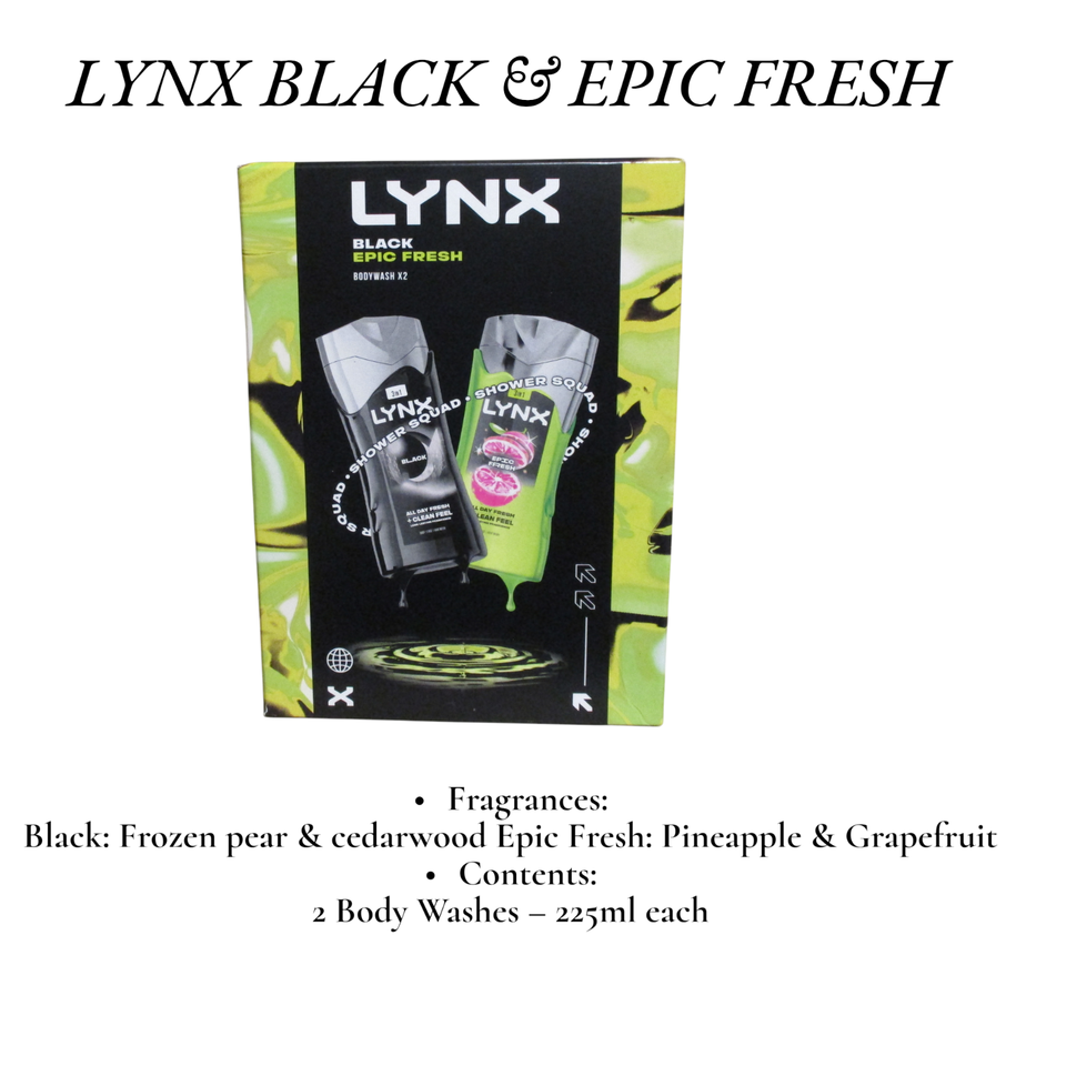 LYNX Gift Set Lineup – All sent (FREE) 48hr Tracked Service | eBay UK