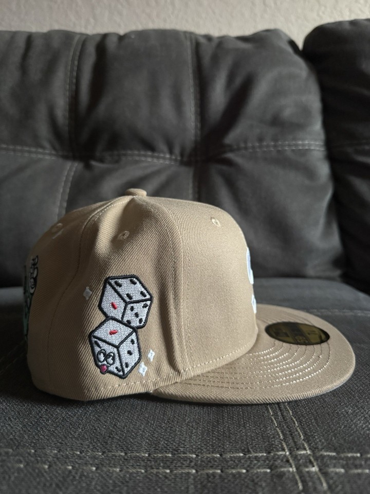 Supreme Characters S Logo New Era Brown - Size 7 1/8 | eBay UK