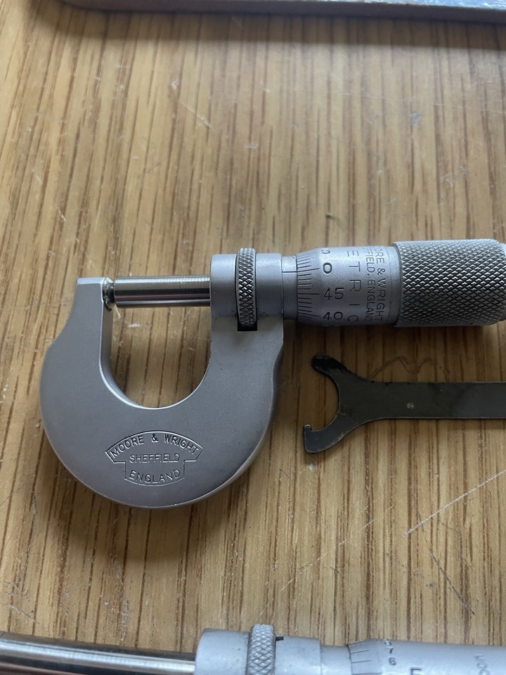 Micrometre X2 Moore And Wright | eBay UK