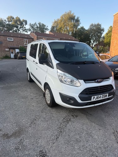 2014 FORD TRANSIT CUSTOM 2.2 CREW WINDOW VAN SWB | eBay UK