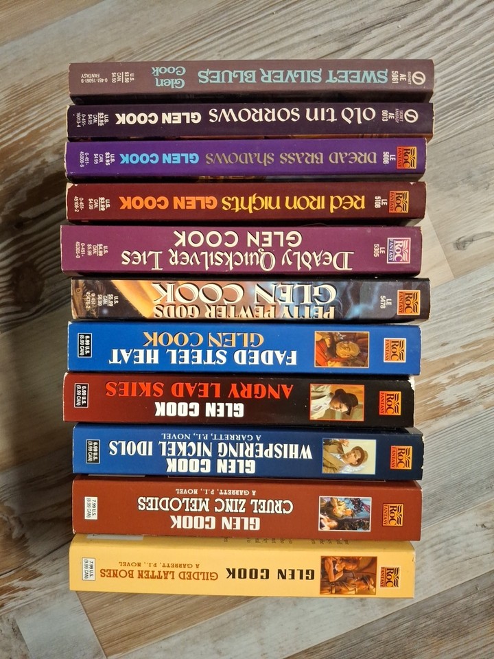 Garrett PI by Glen Cook. lot of 11. Fantasy/Mystery. Signet/ROC. | eBay