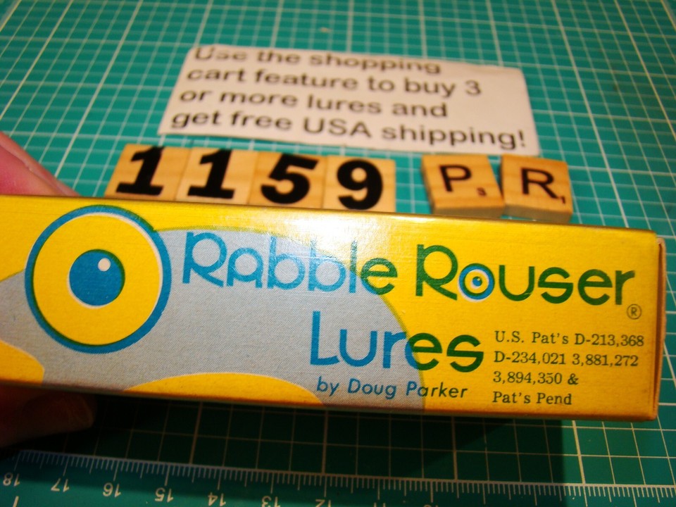 V1159 F RABBLE ROUSER RANSACKER FISHING LURE W BOX NIB | eBay