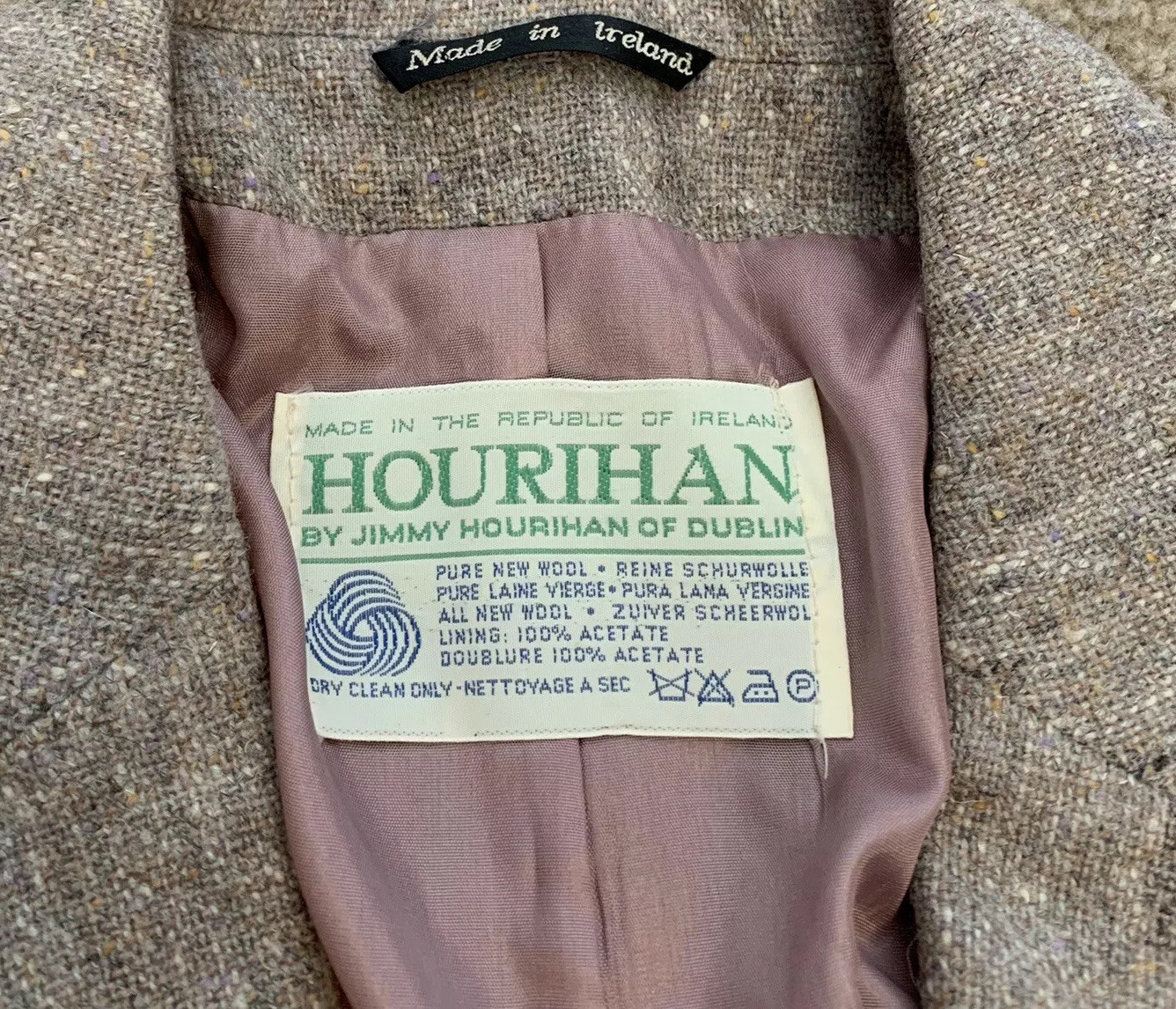 Vintage Jimmy Hourihan of Dublin Jacket Womens Sz 12 … - Gem