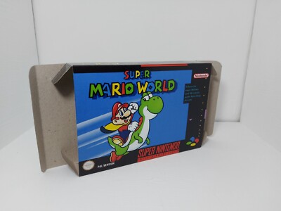 Super Mario World - Super Nintendo - Pal Deu - Nintendo - Snes - Only ...