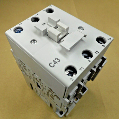 For 100-C43EJ10 IEC Contactor 43A 3NO Poles 24VDC 1NOC Screw Terminals ...