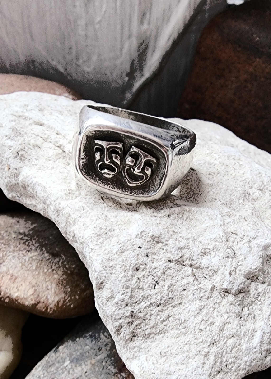 Retired James Avery Comedy Tragedy Theatre Mask Band … - Gem