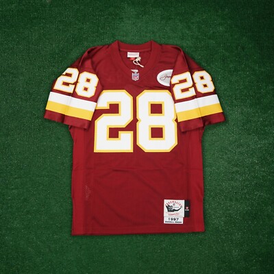 Darrell Green 1997 Washington Redskins Mitchell & Ness Authentic Home ...