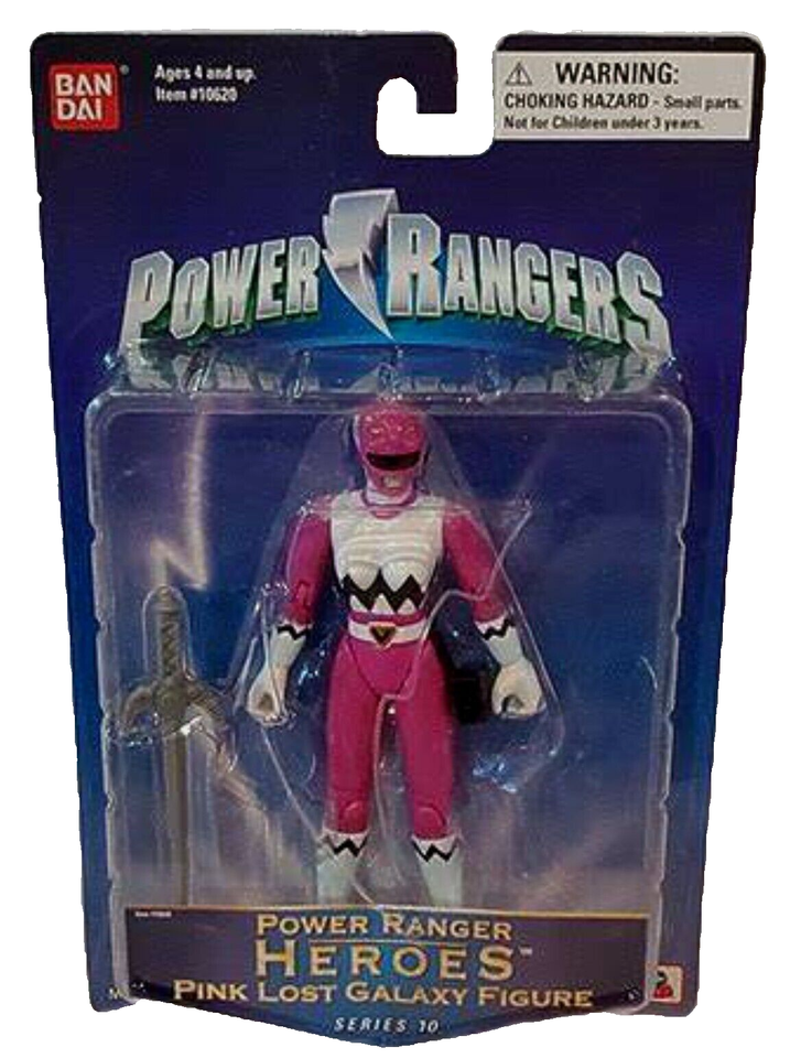 Power Rangers Lost Galaxy Pink Ranger Heroes Series 10 New Factory ...