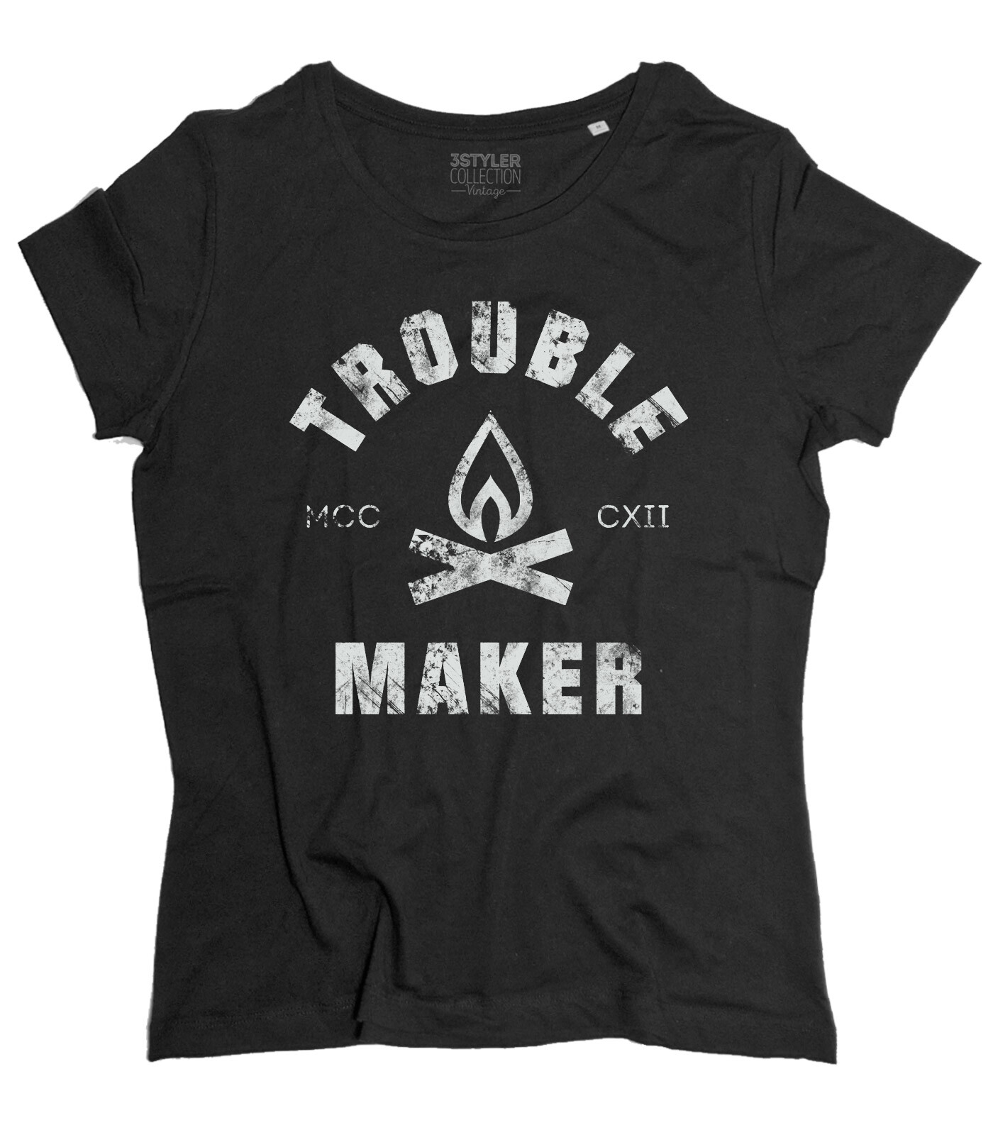 Women's Trouble Maker, Troublemaker, Piantagrane, Funny, Phrases Fun | eBay