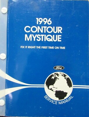 1996 Ford Contour Mercury Mystique Service Shop Repair Manual Original ...