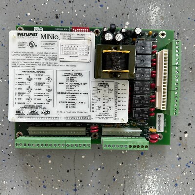 Novar Controls MINio Control Board 737200000 USED | eBay