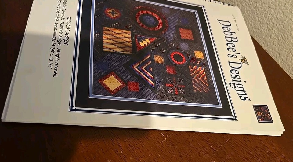 DebBees Designs Needlepoint Pattern Black Magic Debbie Rowley DD 110C ...