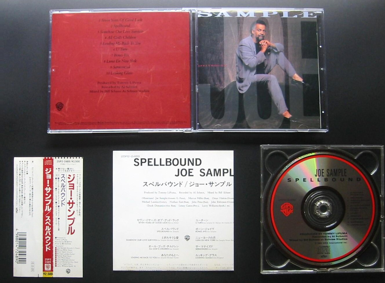 JOE SAMPLE Spellbound 1989 JAPAN CD OBI FUSION Michael Franks Al ...