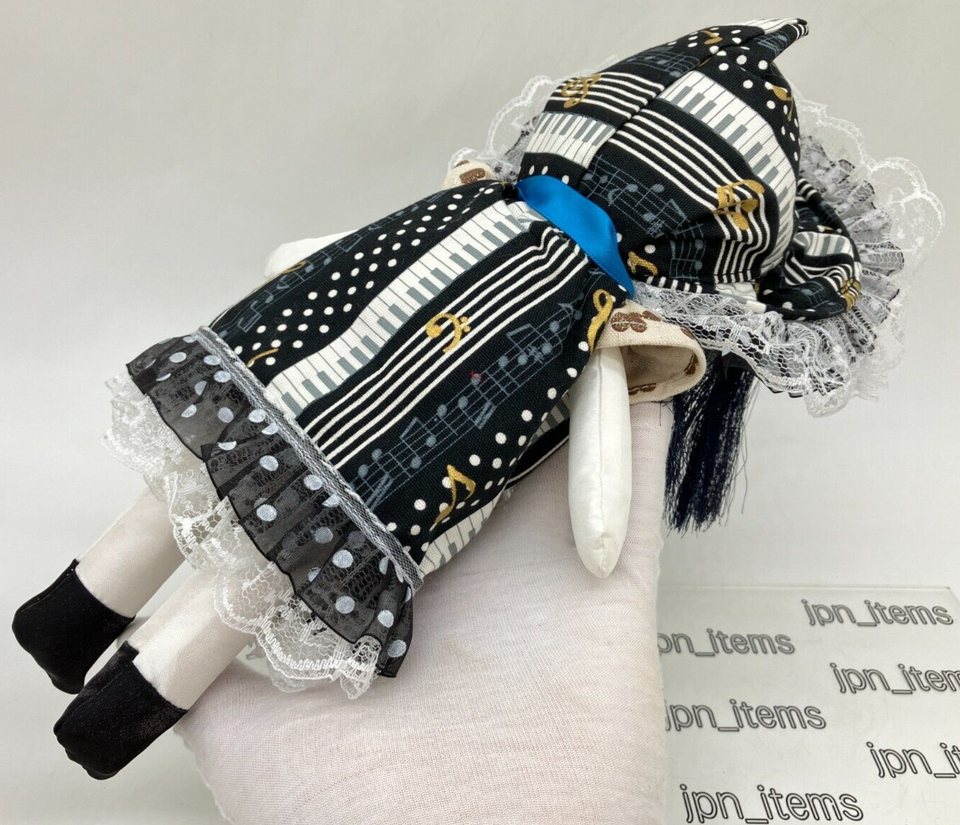 Handmade Japan Plush Cotton Bunka Doll Japanese Retro Style Black Eyes ...