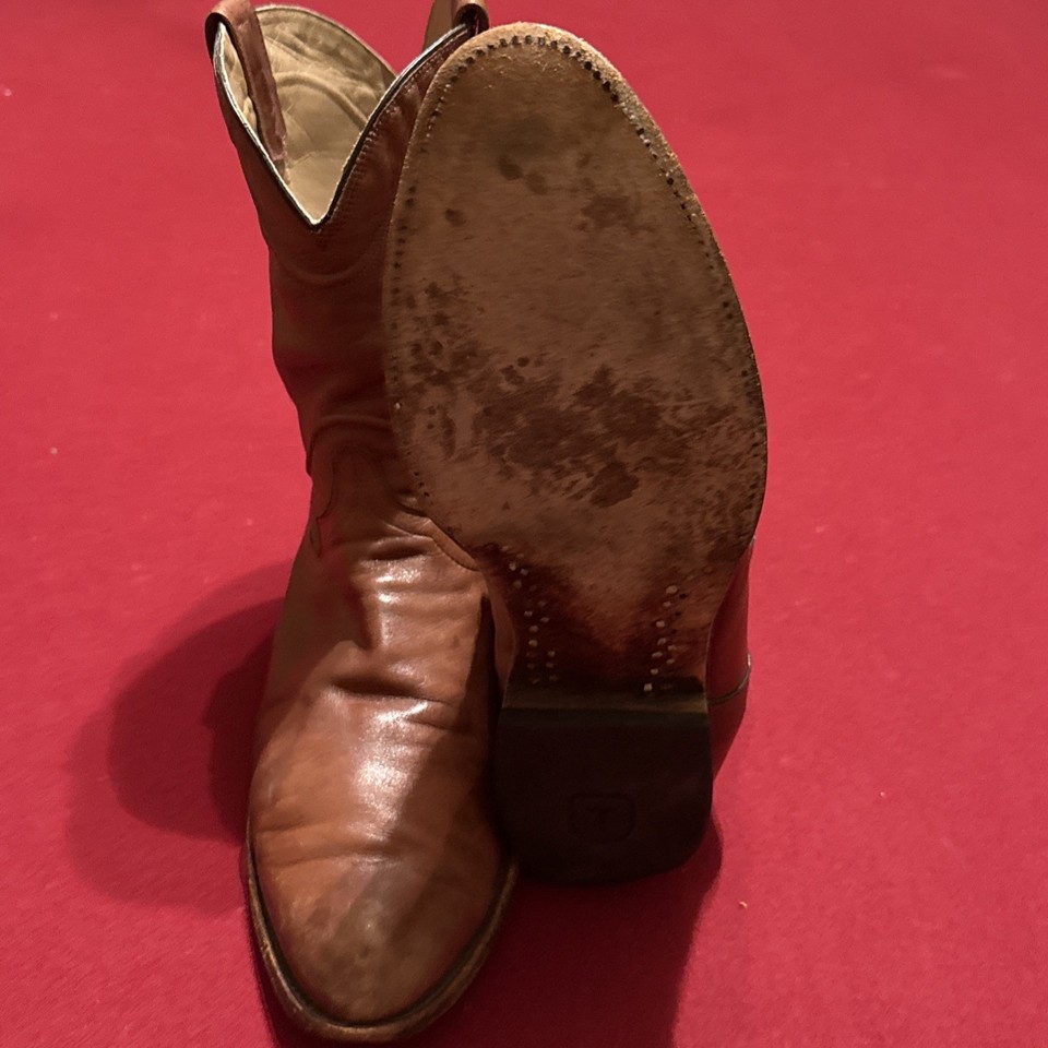 TECOVAS “THE EARL” BOURBON ROPER COWBOY BOOTS | MEN’S 12D | GOOD ...