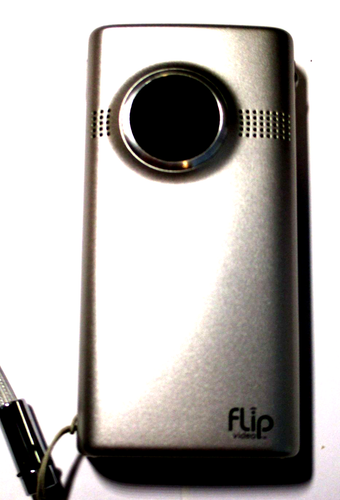 Cisco Flip Video Camera Ultra HD Pocket Size - Silver - Untested | eBay