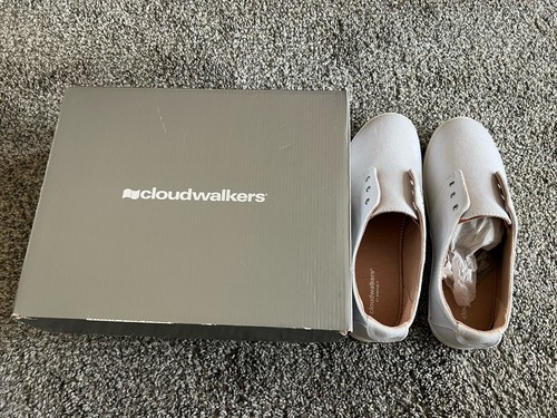 Cloudwalkers Canvas White Mia Sneaker Shoes 8.5W | eBay