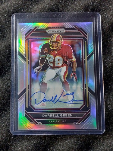 2022 Panini Prizm Darrell Green Prizm Autograph Washington HOF! LEGEND ...