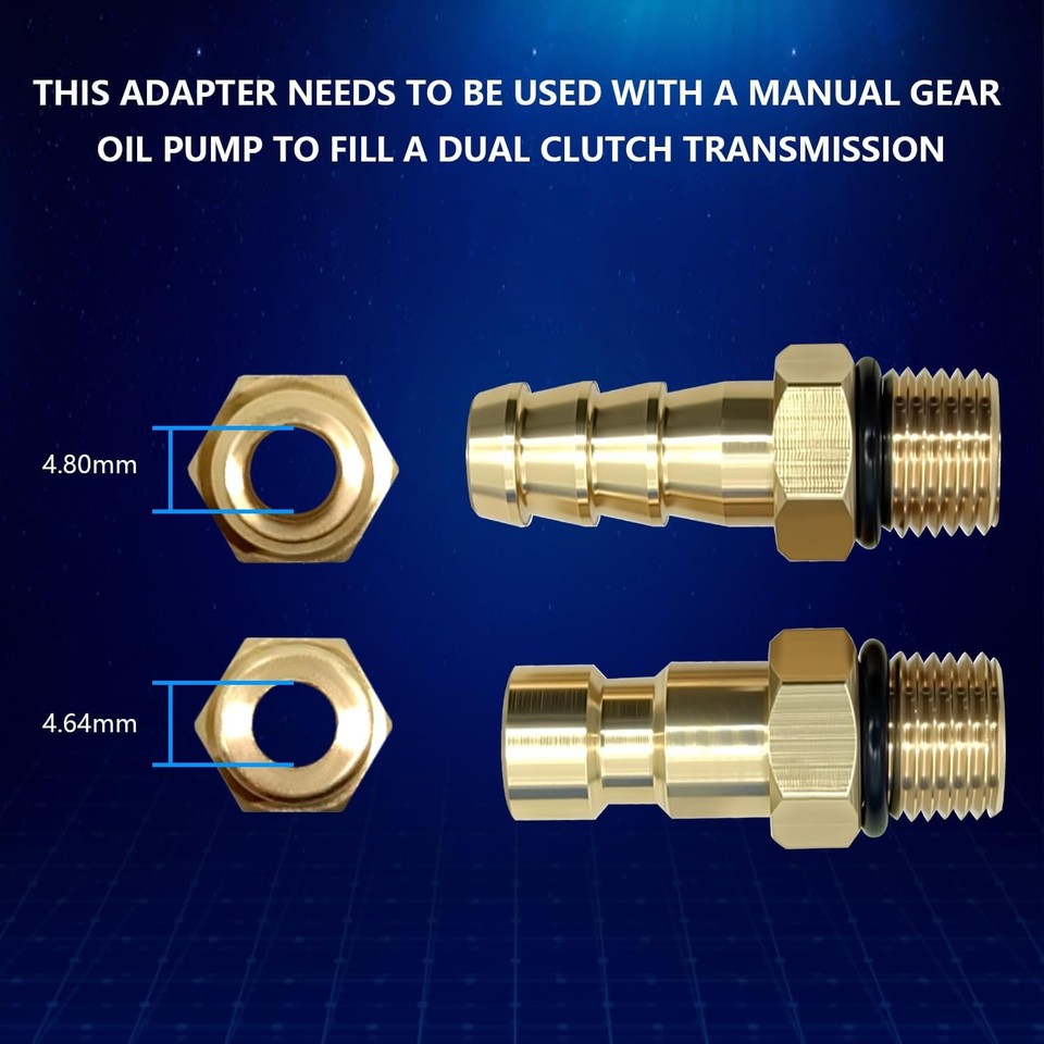 ZKTOOL Replaceable VAS 6617/12 Transmition Oil Filling Adapter ...