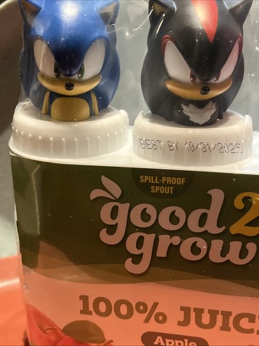 Good 2 Grow Juice Sonic The Hedgehog Shadow Knuckles New. Tops Only | eBay