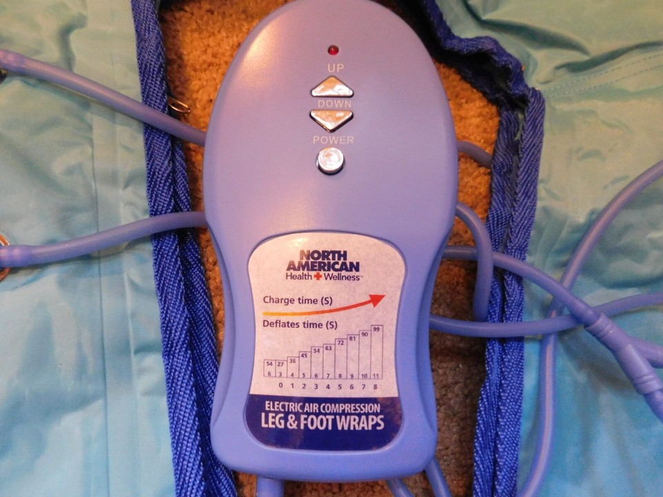 North American Wellness JB5462 Electric Air Compression Leg & Foot ...