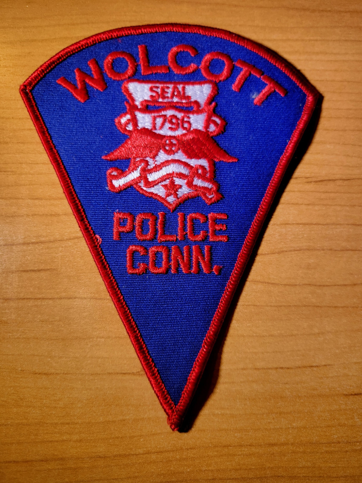 Wolcott CT Police Shoulder Patch | eBay