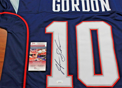 JOSH GORDON AUTOGRAPHED SIGNED PATRIOTS JERSEY JSA COA WPP204071 | eBay