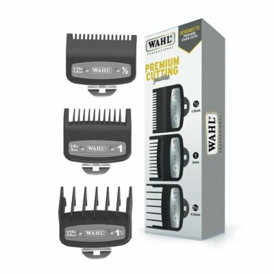 Wahl Premium 3 Pack Clipper Guard Attachment Comb Set - Size: ½ , 1 ...