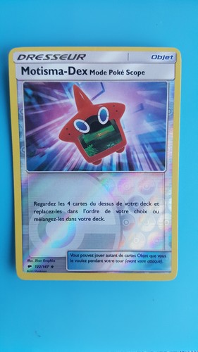 😀 😀 😀 CARTE POKEMON DRESSEUR MOTISMA DEX REVERSE 122/147 | eBay