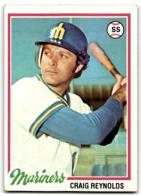 1978 Topps Craig Reynolds Seattle Mariners #199 | eBay