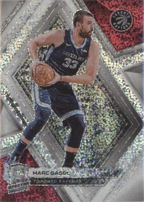 2018-19 Panini Spectra - Marc Gasol #33 White Sparkle Prizm for sale ...