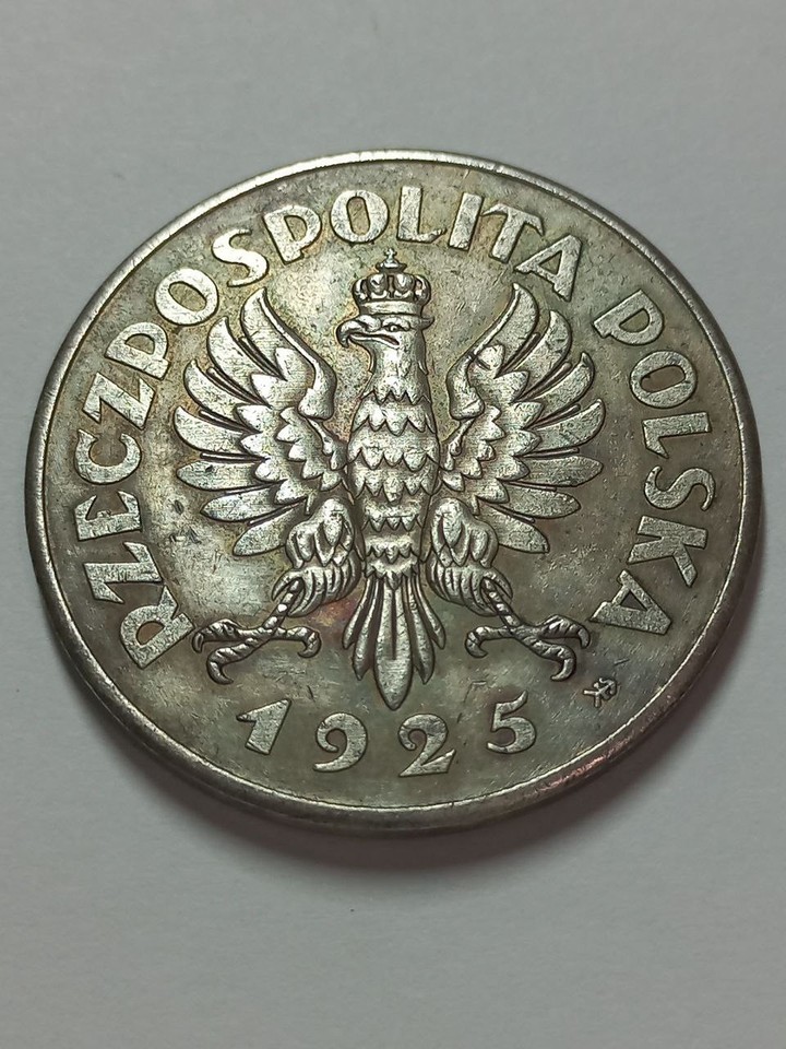 Coin 5 zlotych 1925 Poland | eBay