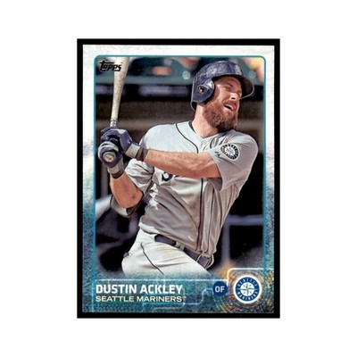Dustin Ackley 2015 Topps #189 Baseball Cards Baseball Card NM | eBay