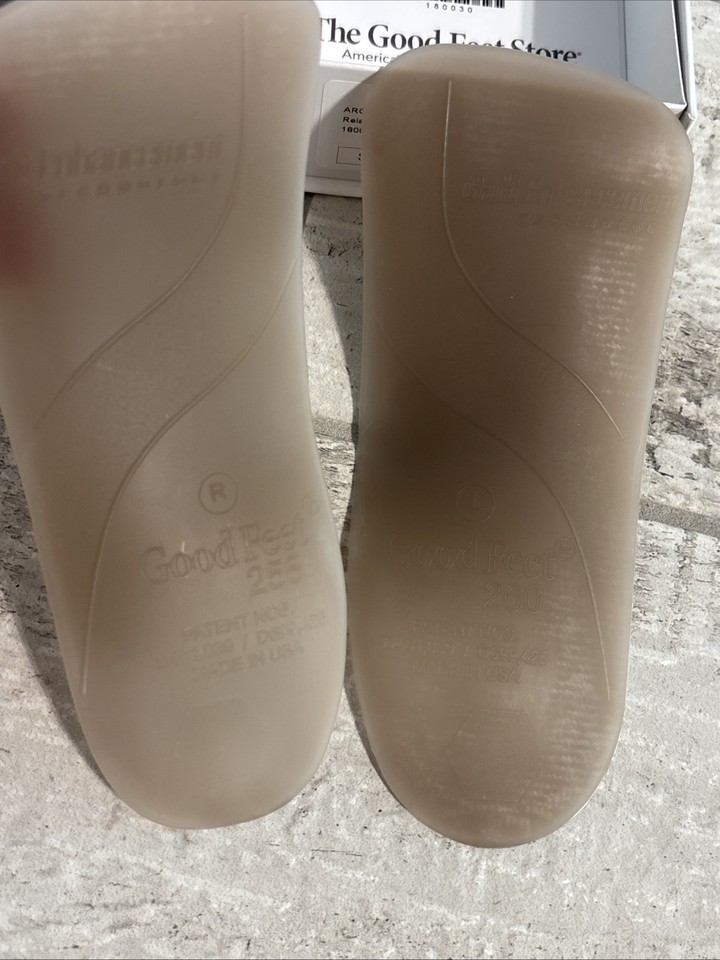 The Good Feet Store Relaxer Flex 30 Right 258 Left 260 Insert Arch ...