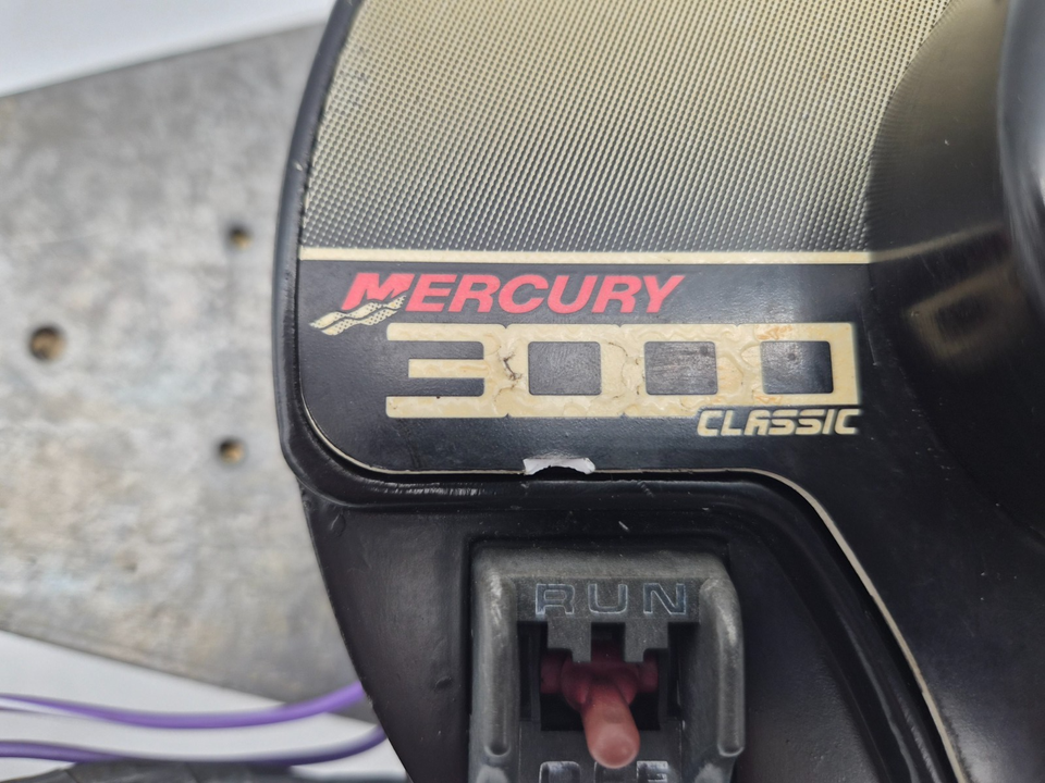 Mercury Marine Panel Mount Remote Control Box 3000 827270A23 Concealed ...