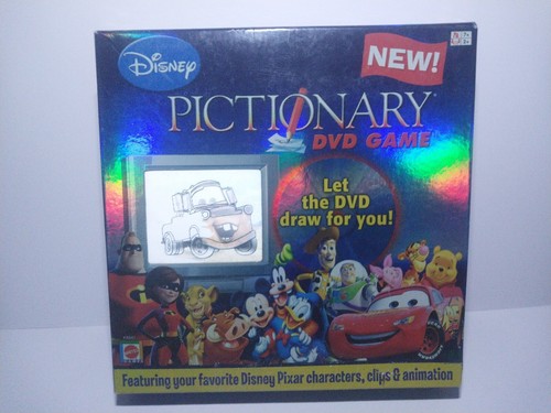 Disney Pictionary DVD Board Game Mattel 2007 Complete 27084450613| eBay