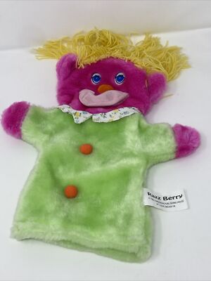 Vintage 1993 Razz Berry Colorful Puppet | eBay