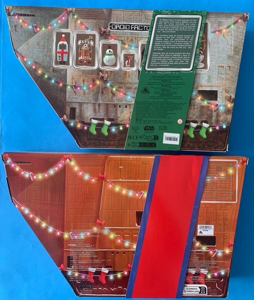 STAR WARS SANDCRAWLER DISNEY PARKS DROID FACTORY ADVENT CALENDAR SETS ...