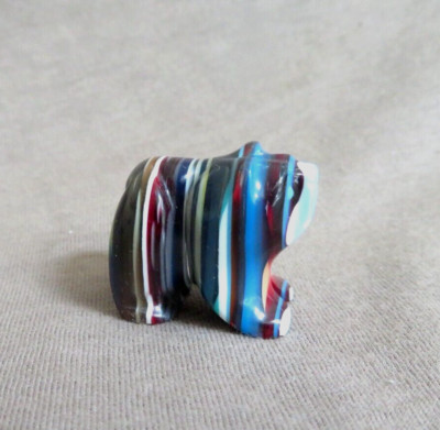 Zuni Surfite surfboard resin Mini Bear Fetish by Rosella & Loubert ...