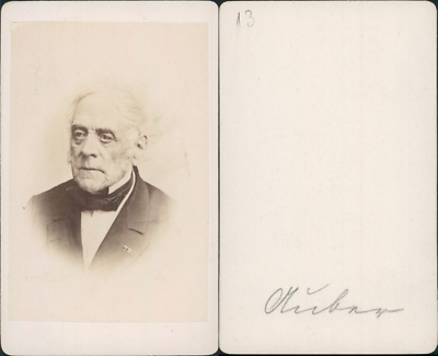Auber, composer vintage cdv albumen carte de visite, cdv. albumen print ...