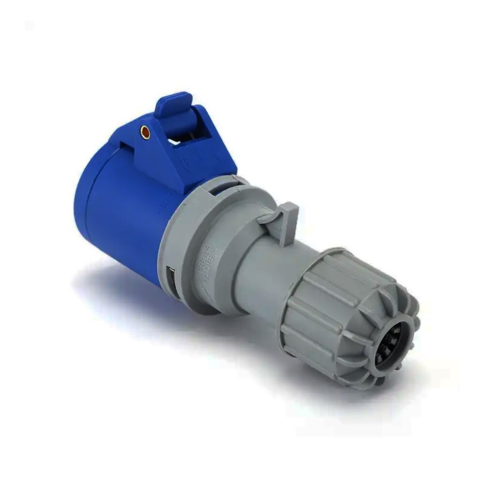 16 Amp 240v Site Trailing Plug & Socket 3 Pin Hook Up 16A 240 Volt Hook ...