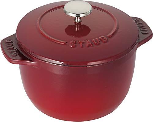 Staub "La Cocotte de GOHAN Cherry S 12cm" Rice Pot Rice Cooker 1 Cu ...