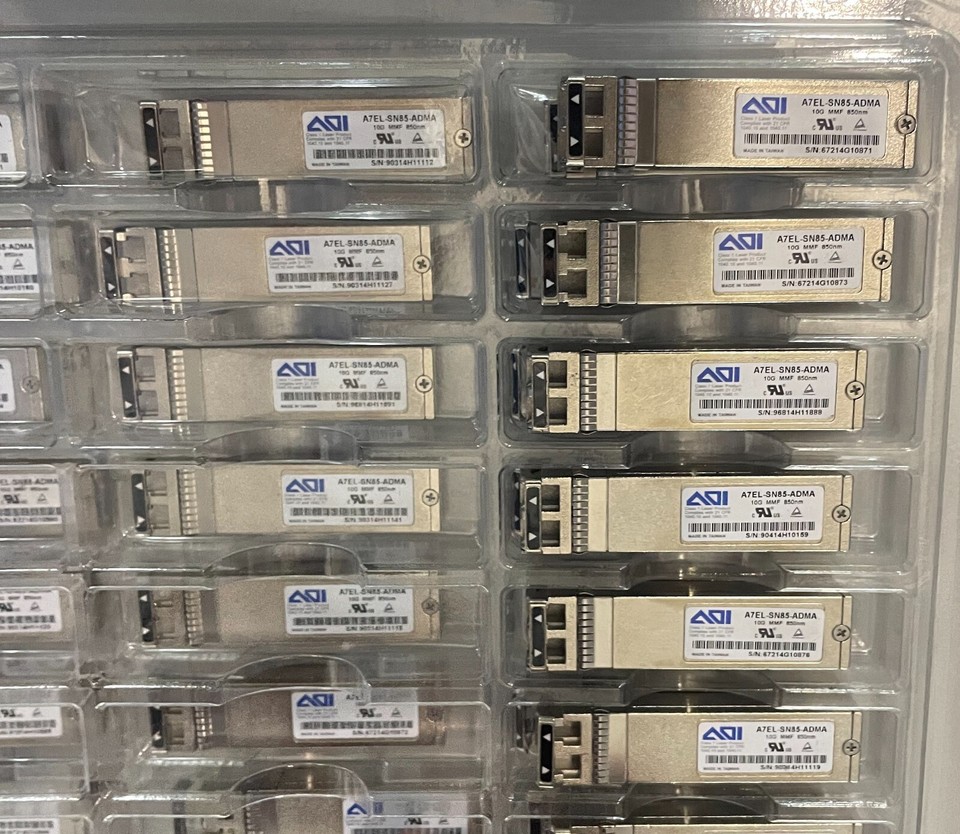 Lot of 50PCS AOI 10GB SFP+ A7EL-SN85-ADMA 300M 850NM SR Dual LC ...