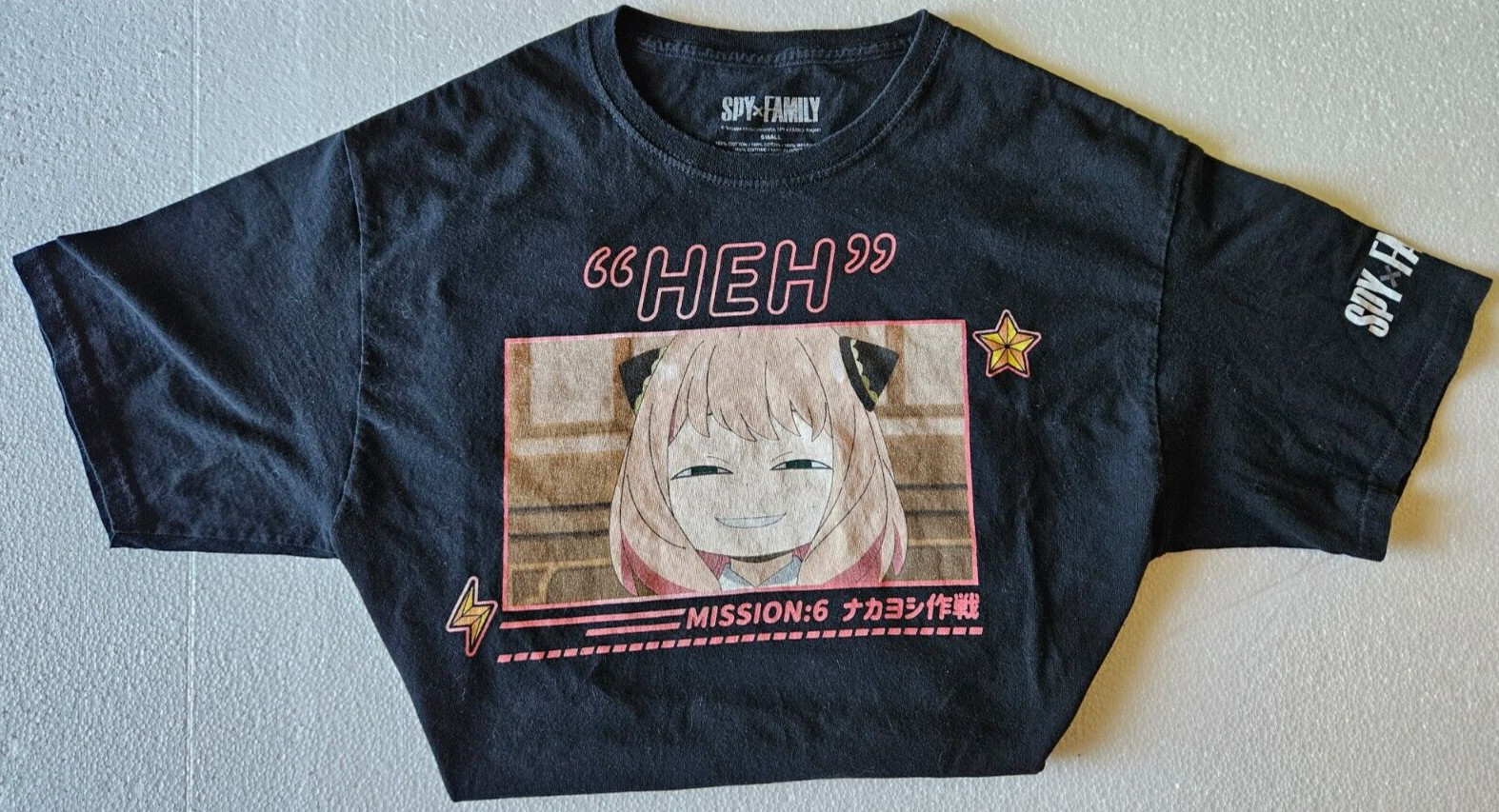 Spy X Family Project Anya "Heh" Face Mission: 6 T-Shi… - Gem