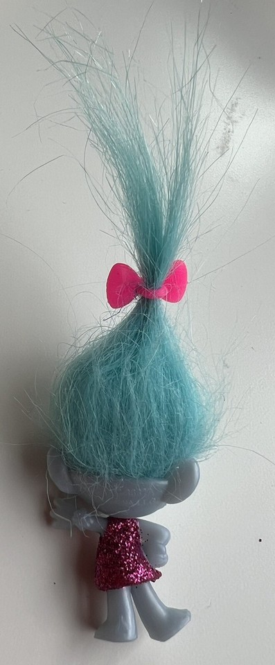 TROLL BLUE HAIR TROLL DREAMWORKS 1.5” ACTION FIGURE TOY | eBay