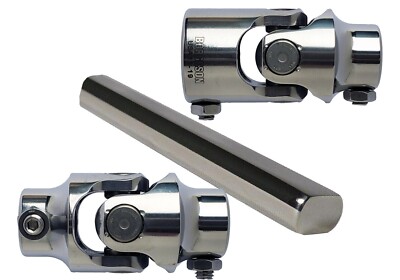 1973-1987 GM Truck w Aftermarket Column&Rack Borgeson Steering Kit Pol ...