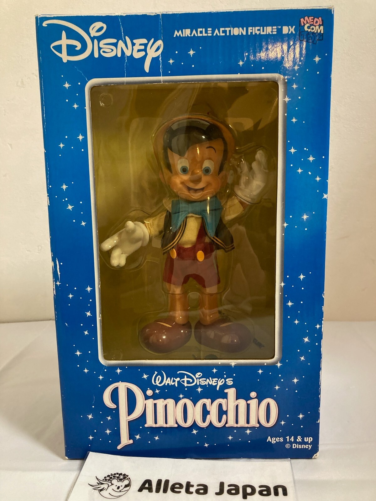 Pinocchio Miracle Action Figure DX Medicom Toy Limited 2003 Disney ...