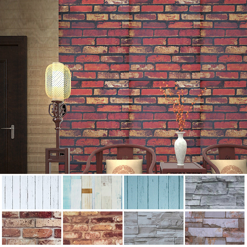 Brick Design Wallpaper 14 3D Red Grey Brick Wallpaper HeavyWeight 3D